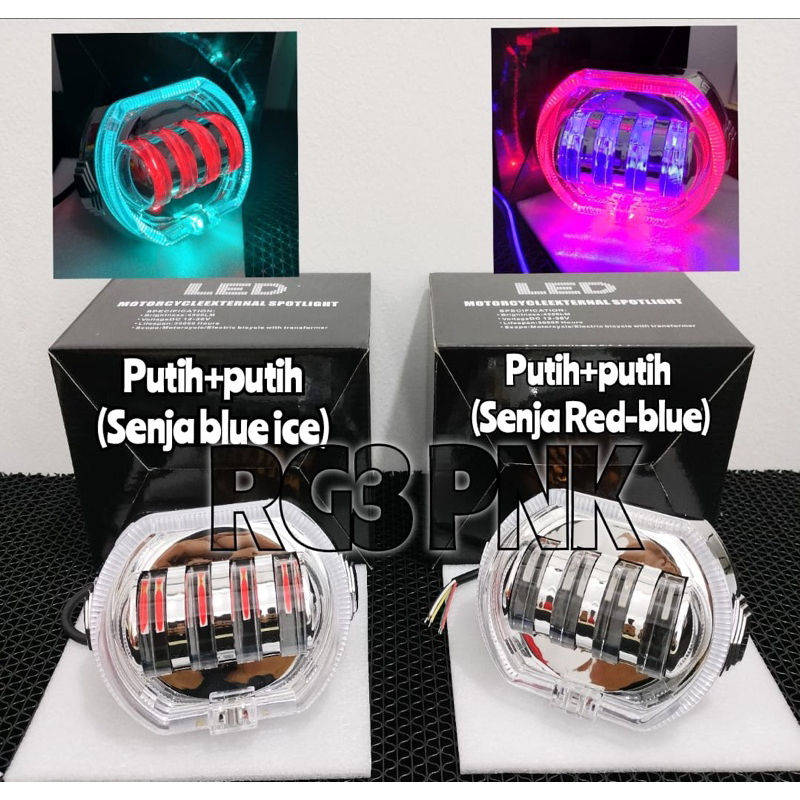 Main light Biled daymaker mode Projie Biled proji 4 lenses 8D plus ...