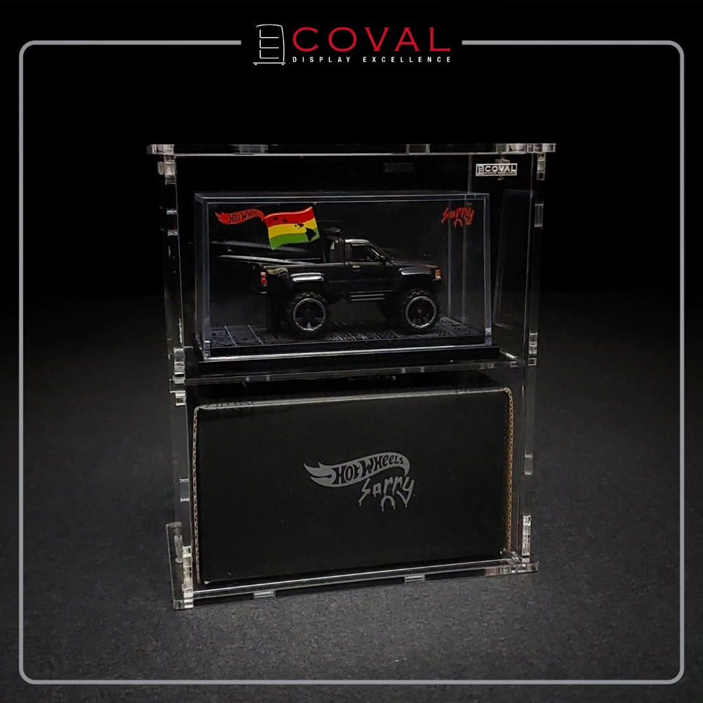 Coval SLC-102T Acrylic Display Cabinet for Hot Wheels RLC Taller Boxed ...