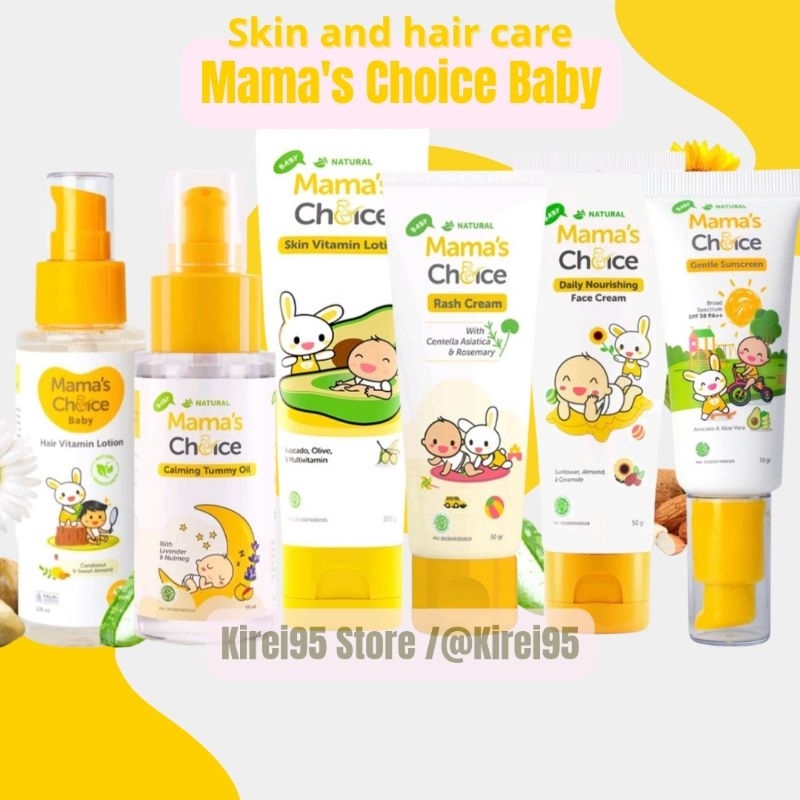 Mama's choice baby serries face cream | Skin vitamin lotion | Rash ...