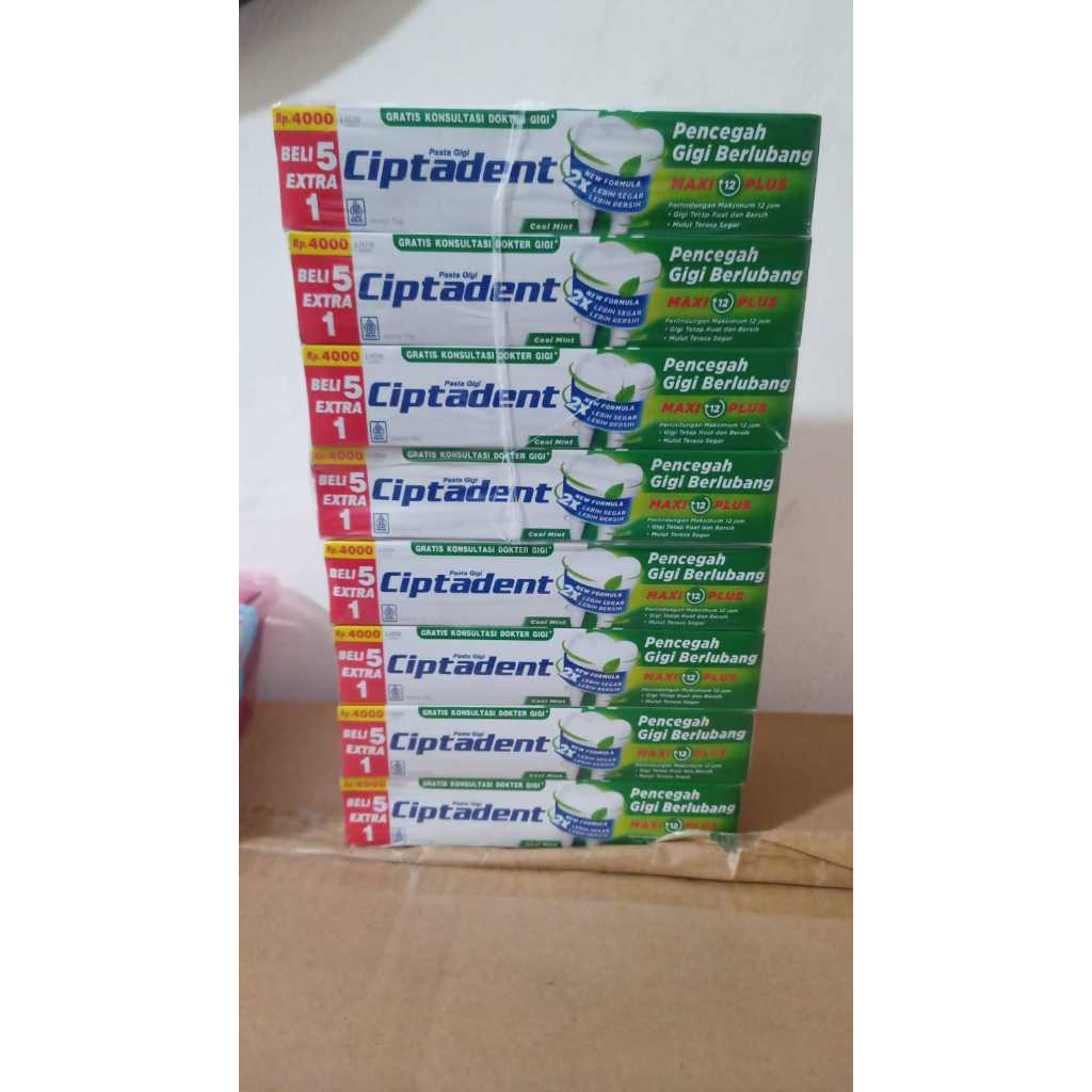 Ciptadent Toothpaste Cool Mint 75gr | Shopee Malaysia