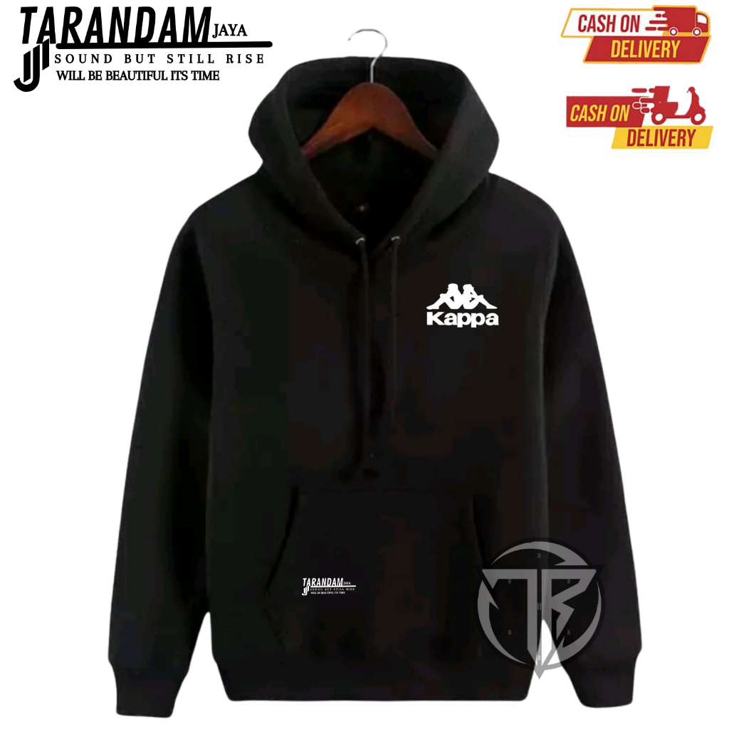 HITAM New Hoodie Sweater Distro Men Aesthetic Screen Printing Kappa ...