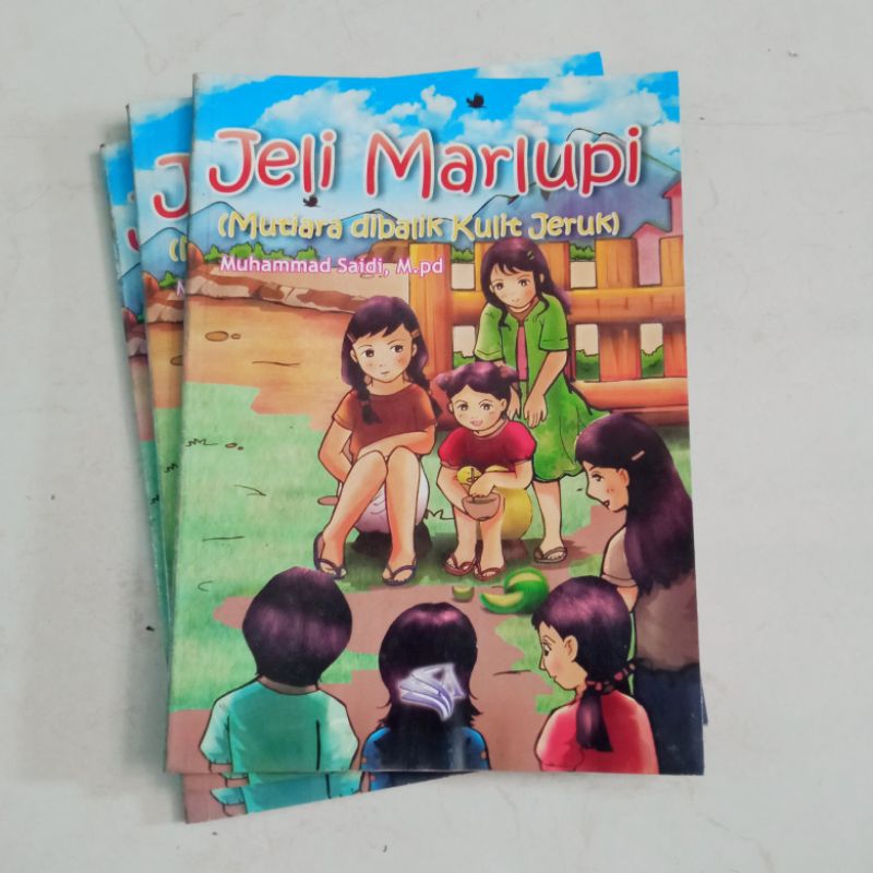 (ORIGINAL) Children's Story Book/Jelly MARLUPI/Pearl Behind Orange Peel ...