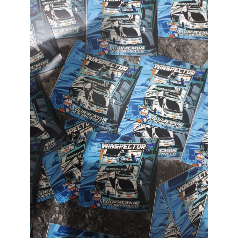 Winspector bus Sticker (ORI) Contents 52pcs | Shopee Malaysia