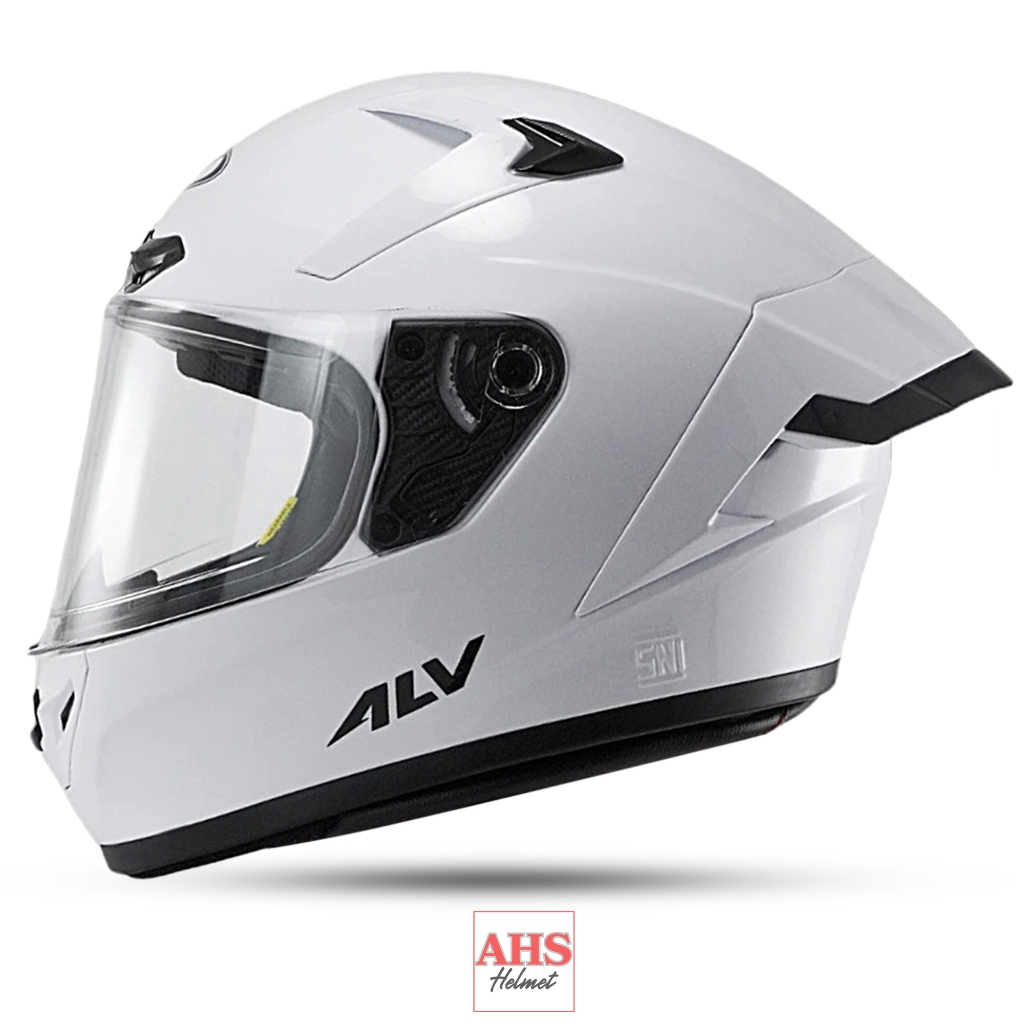 Alv GENESIS Helmet FULL FACE SOLID VISOR BENING STANDARD SNI Helmet ...