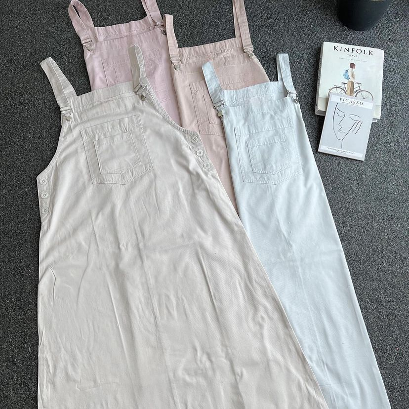 Tifkly - OVERALL DRESS SOFT JEANS/OVERALL POCKET YUKI/KOREAN SYLE ...