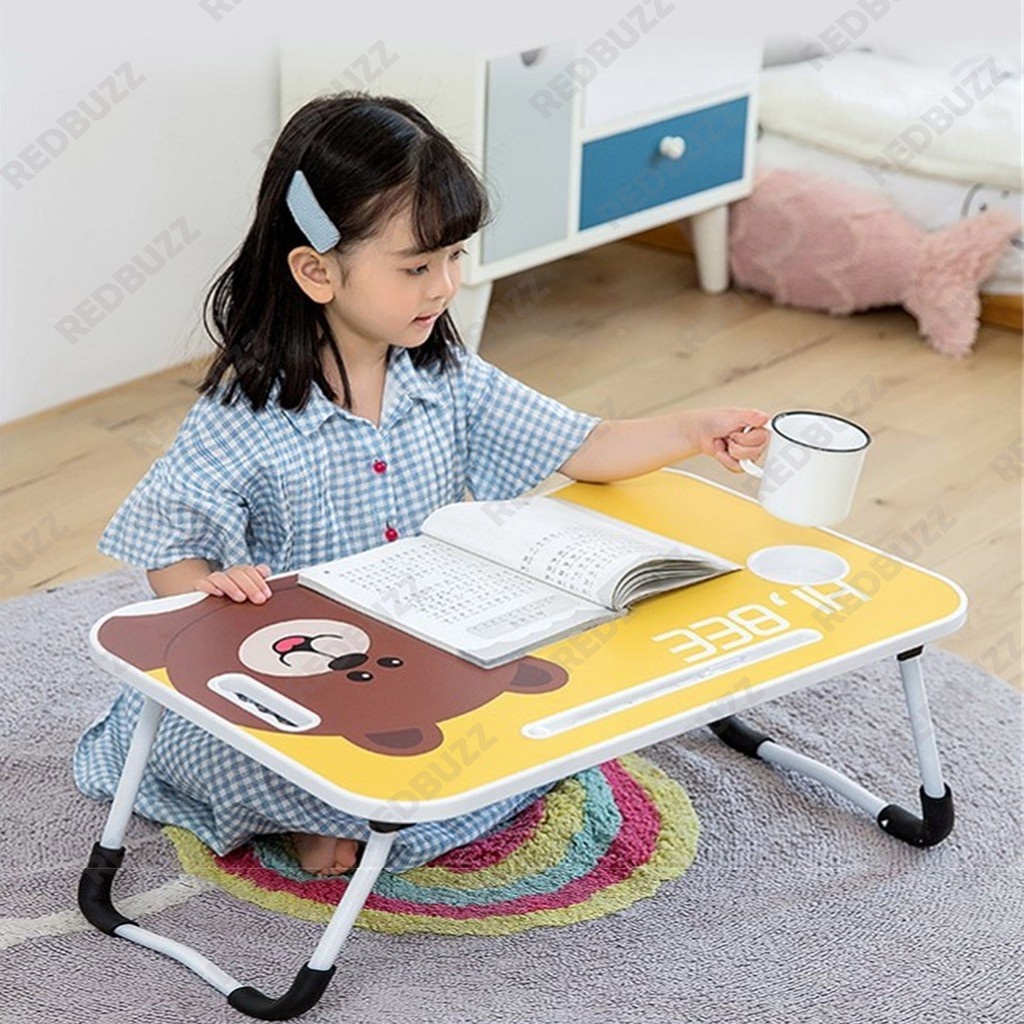 Laptop Folding Table/Folding Laptop Table/Folding Laptop Table/Children's Study Table Cartoon ...