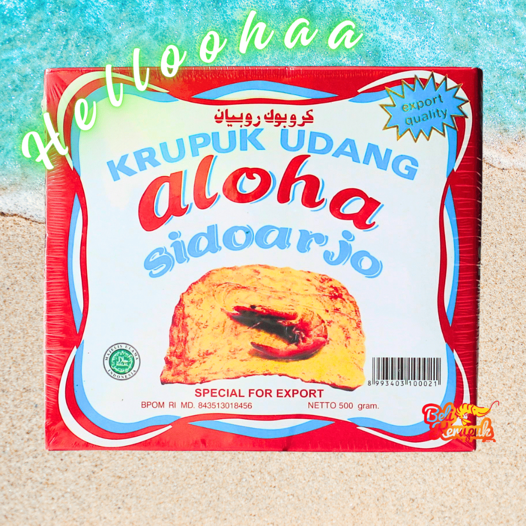 Aloha Export Raw Shrimp Crackers Large Size 500g | Shopee Malaysia