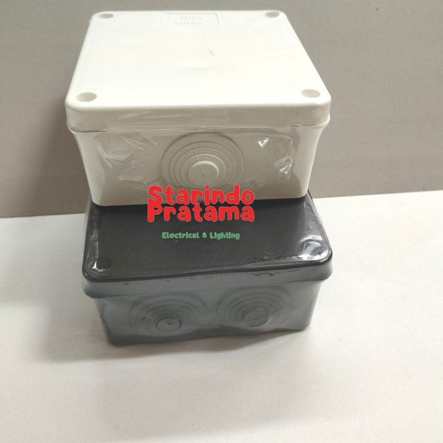 HITAM PUTIH Duradus DORADUS JUNCTION BOX TRM WHITE BLACK | Shopee Malaysia