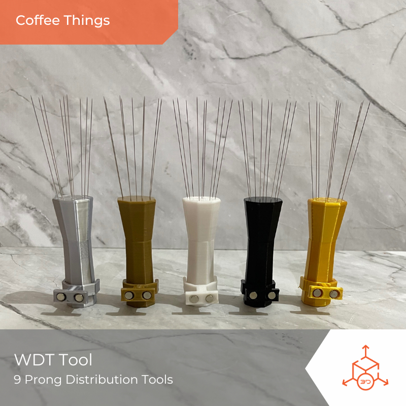 Wdt 9-Prong | Prong Only | Barista, Needle Espresso Distribution Tool 9 ...