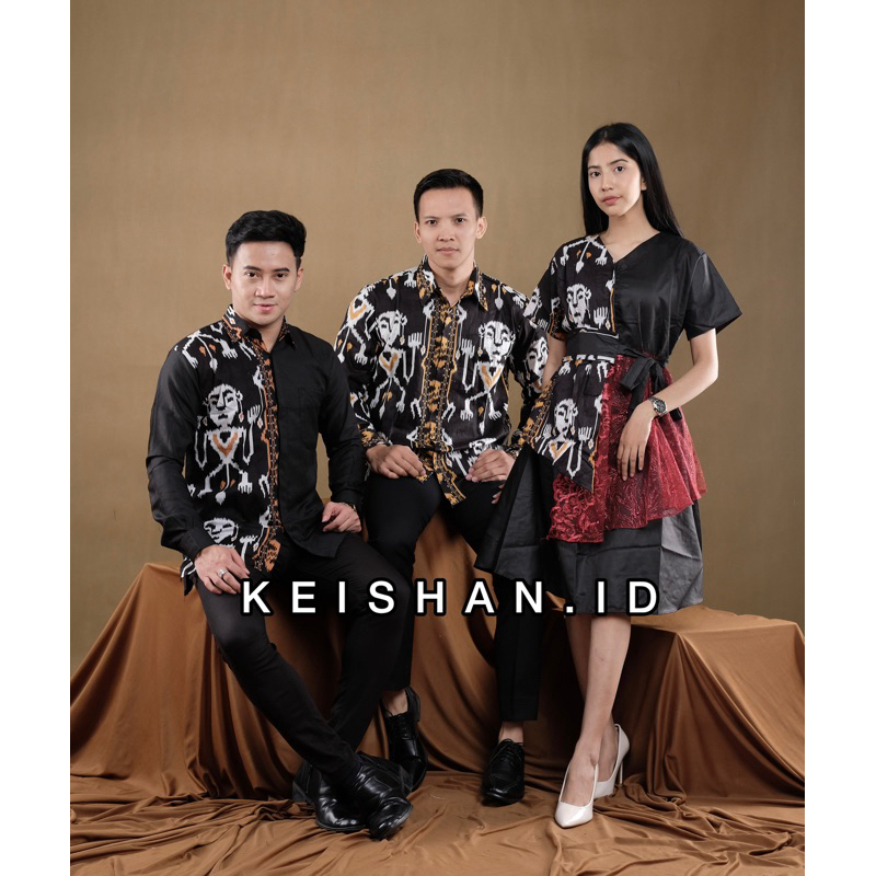 KEMEJA Keishan.id - SKULL TILE DRESS & Genuine pekalongan ethnic batik ...