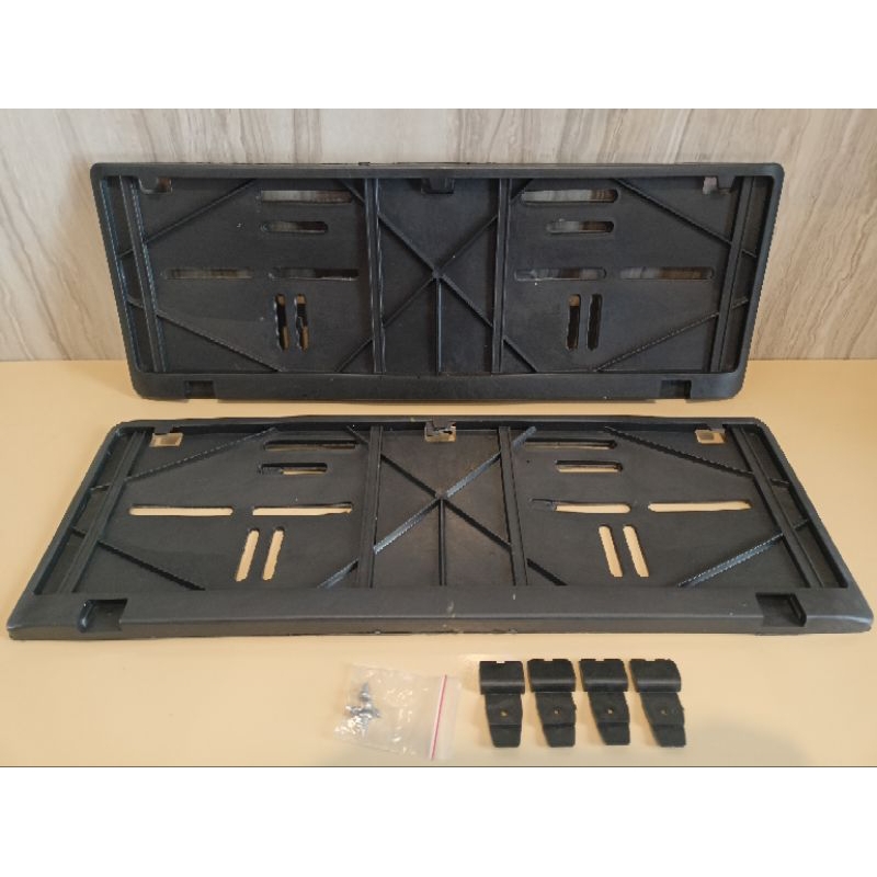 PUTIH HITAM Universal Car Number Plate Holder for Astra Model 46cm ...