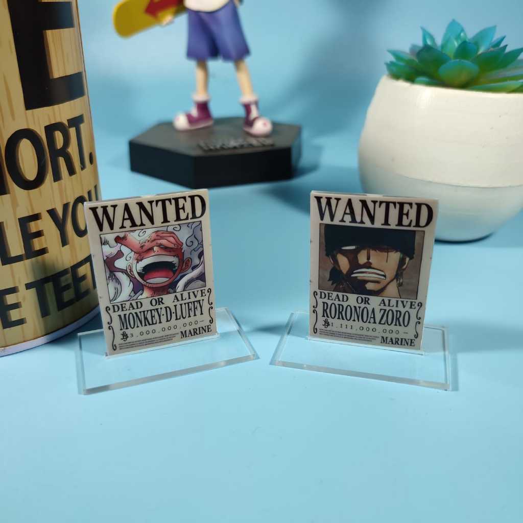 One Piece Anime Standee - One Piece Action Figure - Anime Acrylic ...