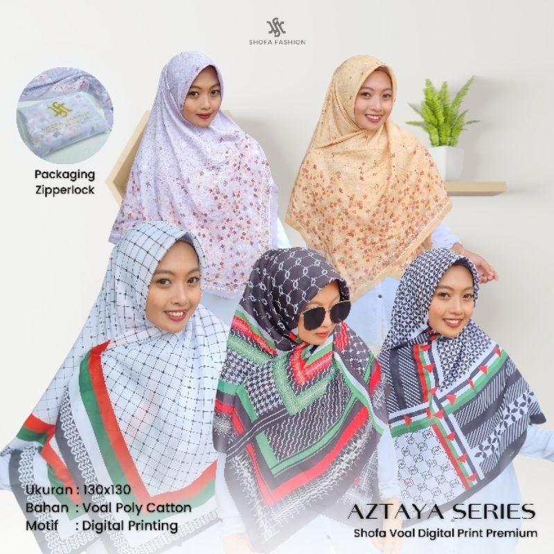 Shofa fashion - 130X130 Series Hijab Hijab Hijab Quadrilateral motif ...