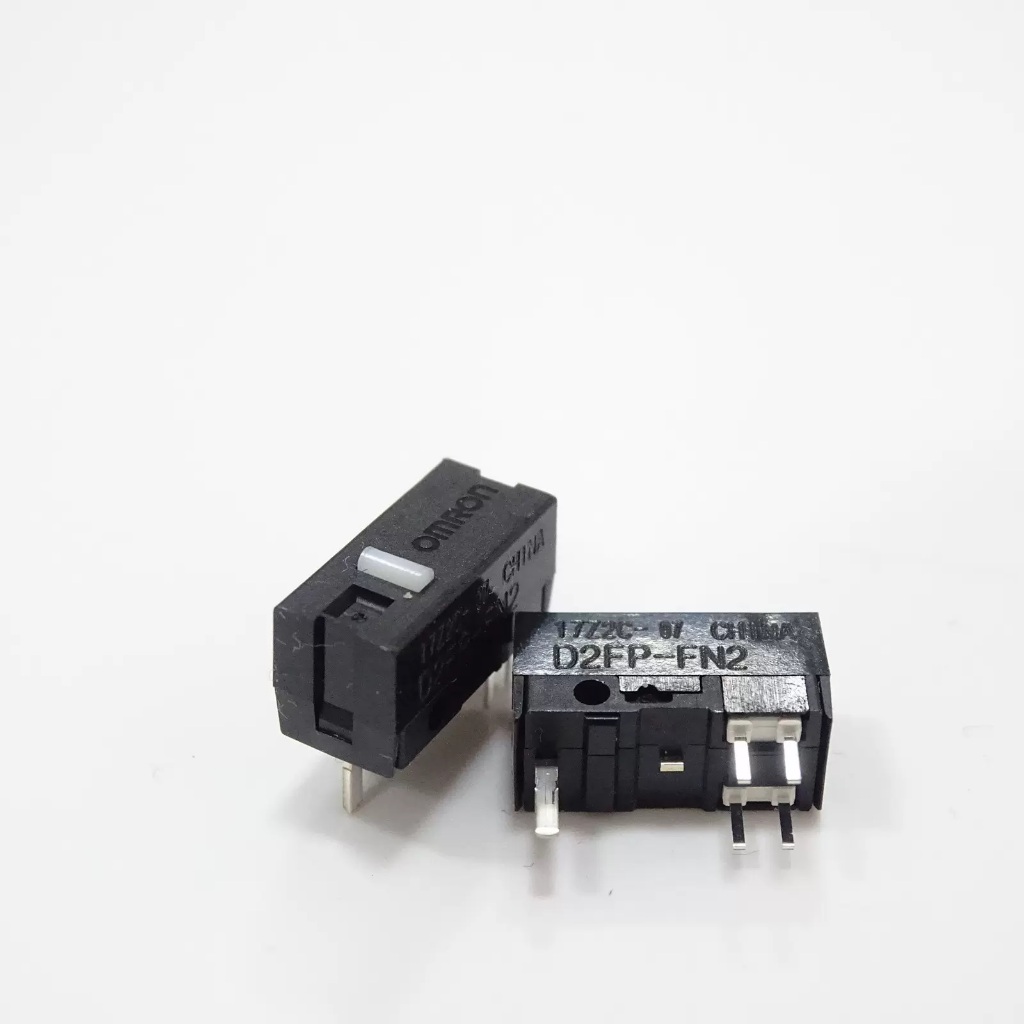 TOMBOL Omron D2FP-FN2 Optical Micro Switch Mouse - 5 Pin Click Button ...