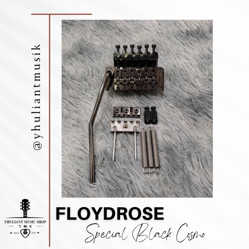 Floyd Rose Special Black Cosmo locking tremolo Original | Shopee Malaysia
