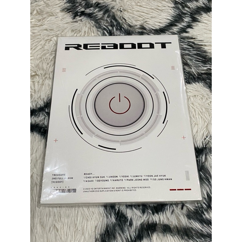 Treasure REBOOT PHOTOBOOK VERSION (ALBUM ONLY) | Shopee Malaysia