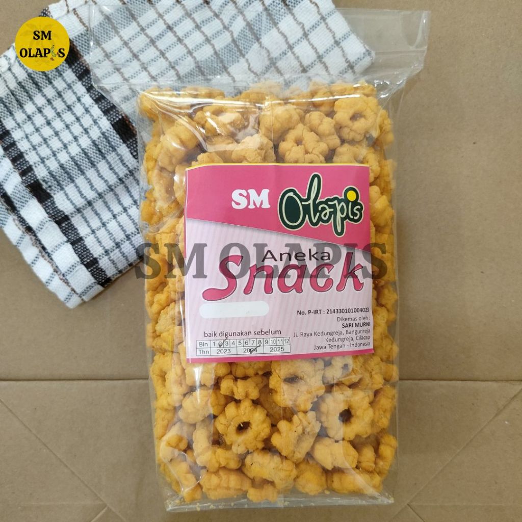 Pang PANG ROUND FLOWER FLAVOR ORI AND SPICY EID SNACK BY SARI MURNI ...
