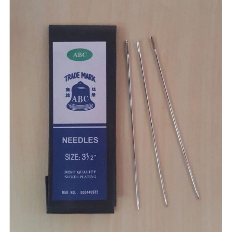 LAYAR Mattress Sewing Needle - Screen Needle - ABC Som Needle | Shopee ...