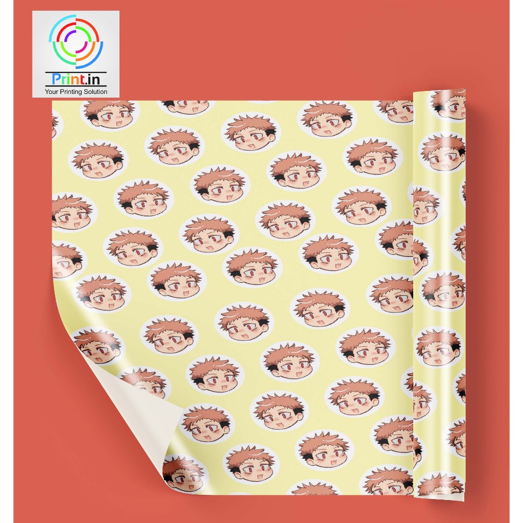 Cute Jujutsu Kaisen Anime gift Paper, viral gift Paper printing, Custom ...