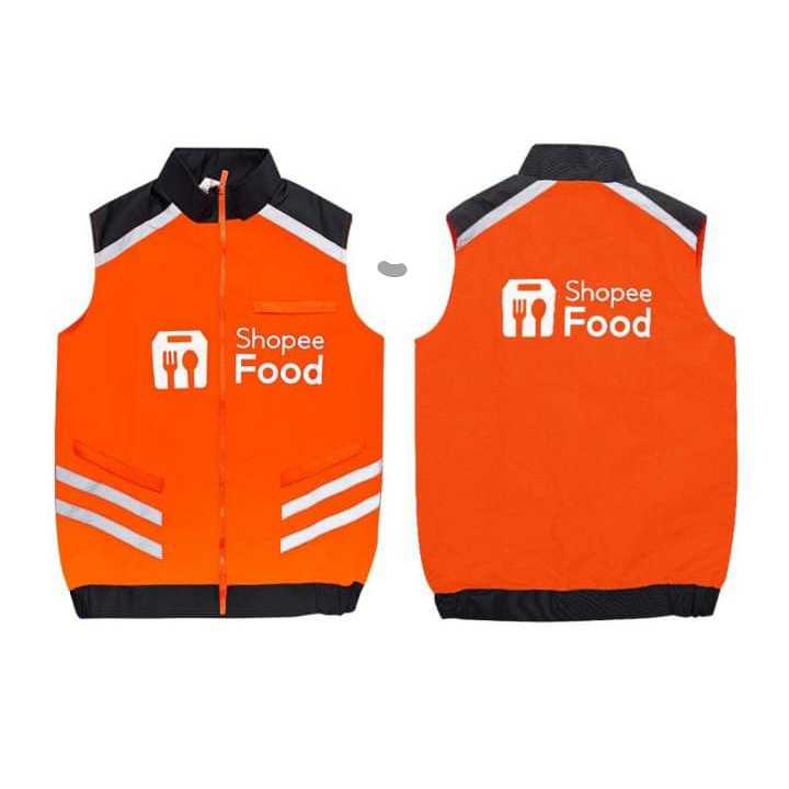 Orange VEST// SHOPEE MODEL ORI VEST// WATERPROOF SOPI VEST | Shopee ...