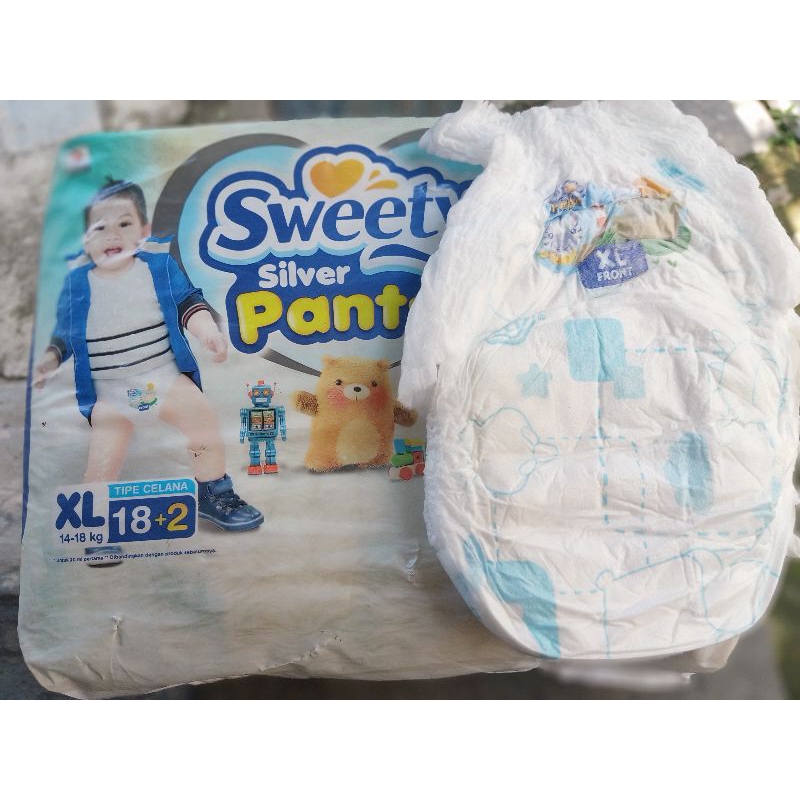 Sweety SILVER XL 20 PCS | Shopee Malaysia