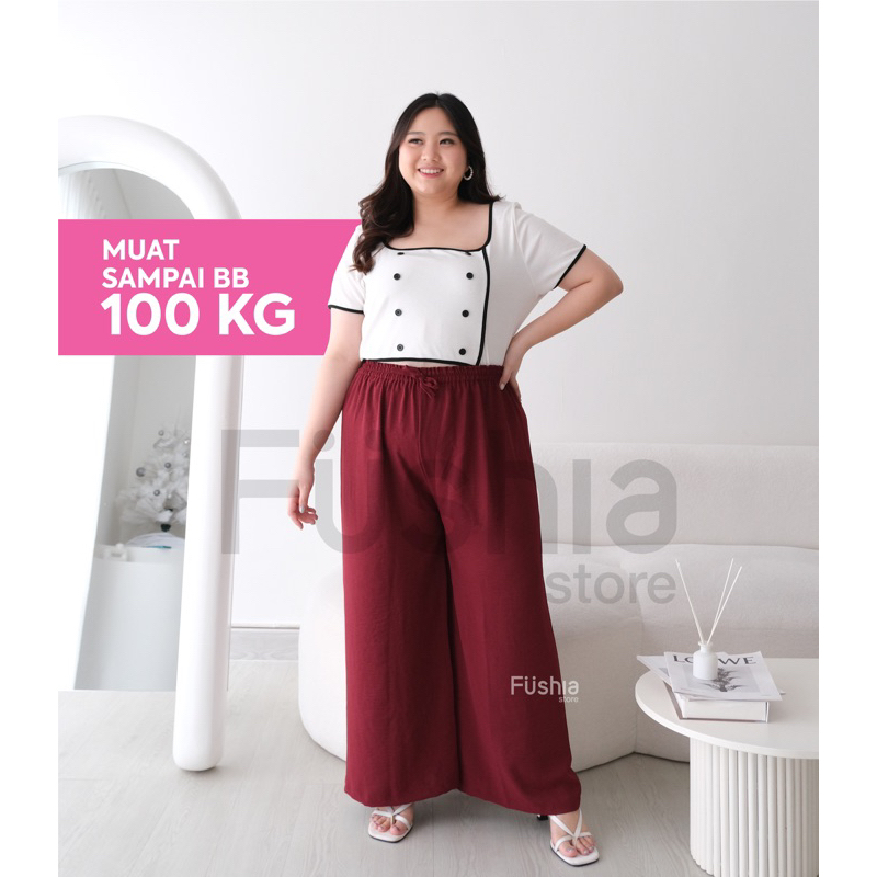 Trousers Culottes (BB 60-90KG) Women's Jumbo LP 150cm Cringkle Airflow ...