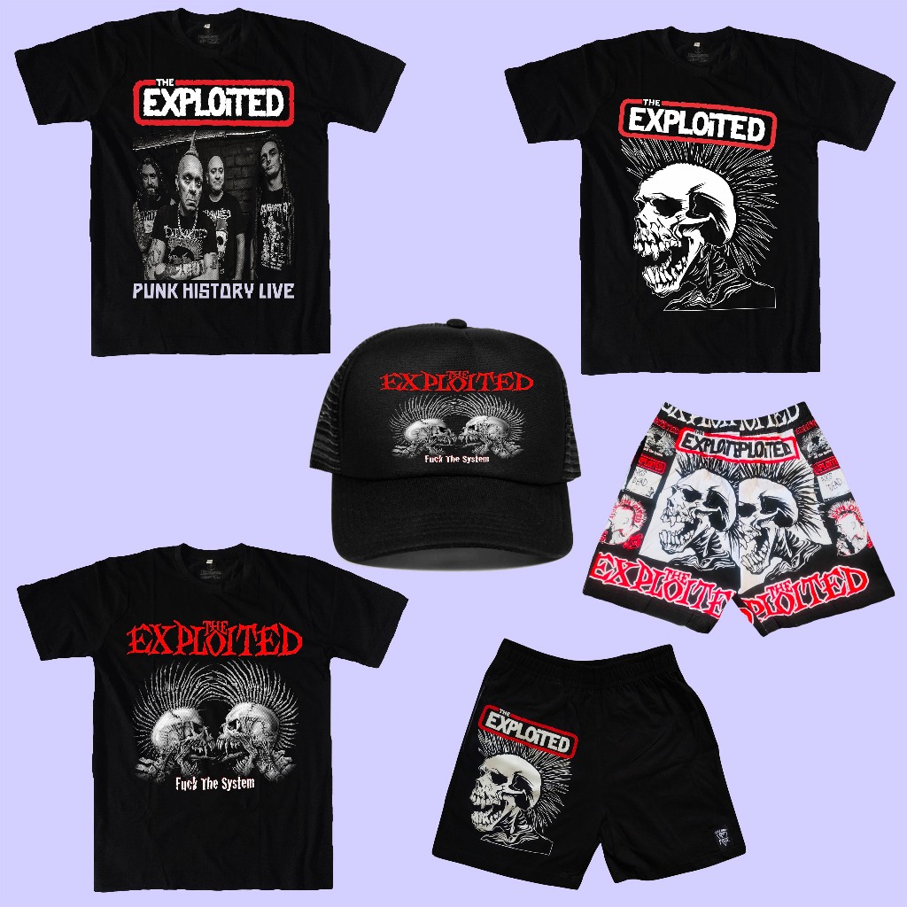 Exploded Boxerband hats and t-shirts | Shopee Malaysia