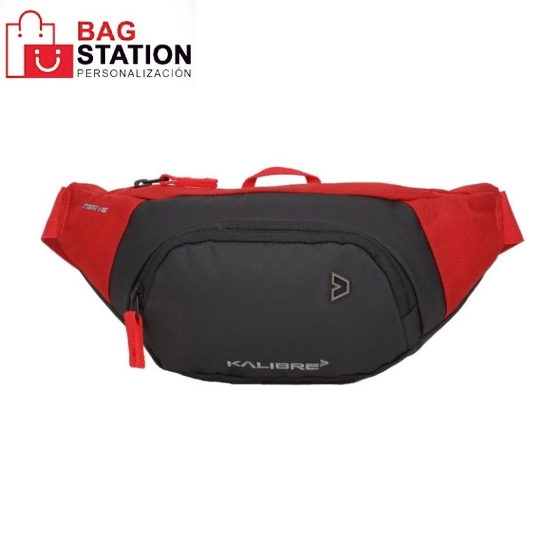 Kalibre WAIST BAG NERVE 1L ORIGINAL KALIBRE NERVE WAIST BAG BLACK RED ...