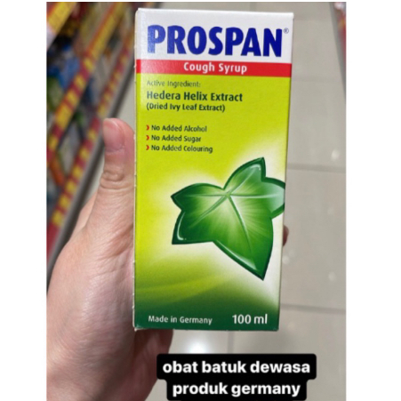 Prospan Cough Syrup Original Made in Germany 100ml | Shopee Malaysia