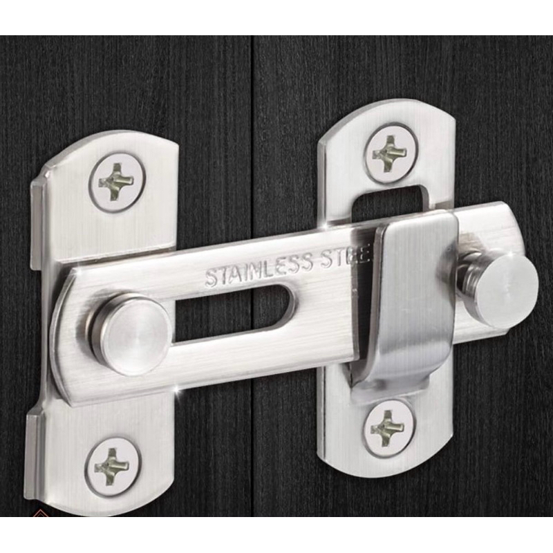Sliding Latch 3" & 4" 180* Stainless | Sliding Door Latch | Free Screws ...
