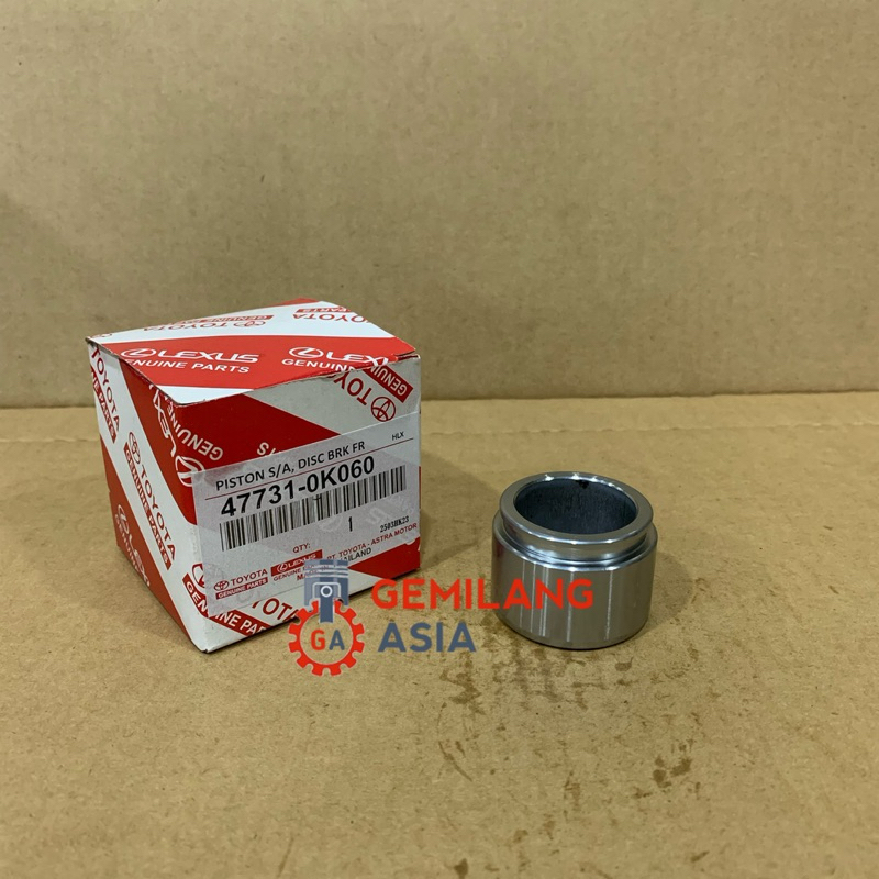 PISTON CALIPER FRONT BRAKE DISC TOYOTA HILUX VIGO / FORTUNER OLD OLD ...