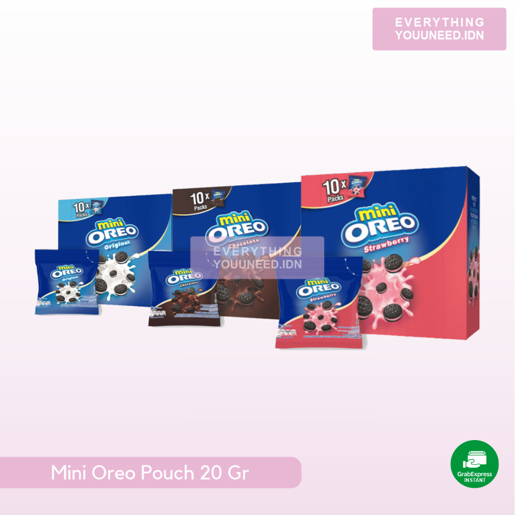 Mini Oreo Chocolate Biscuit Pouch 20g | Shopee Malaysia