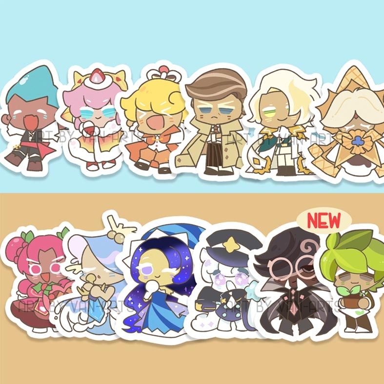 Cookie Run Kingdom | CRK characters stickers | Shopee Malaysia