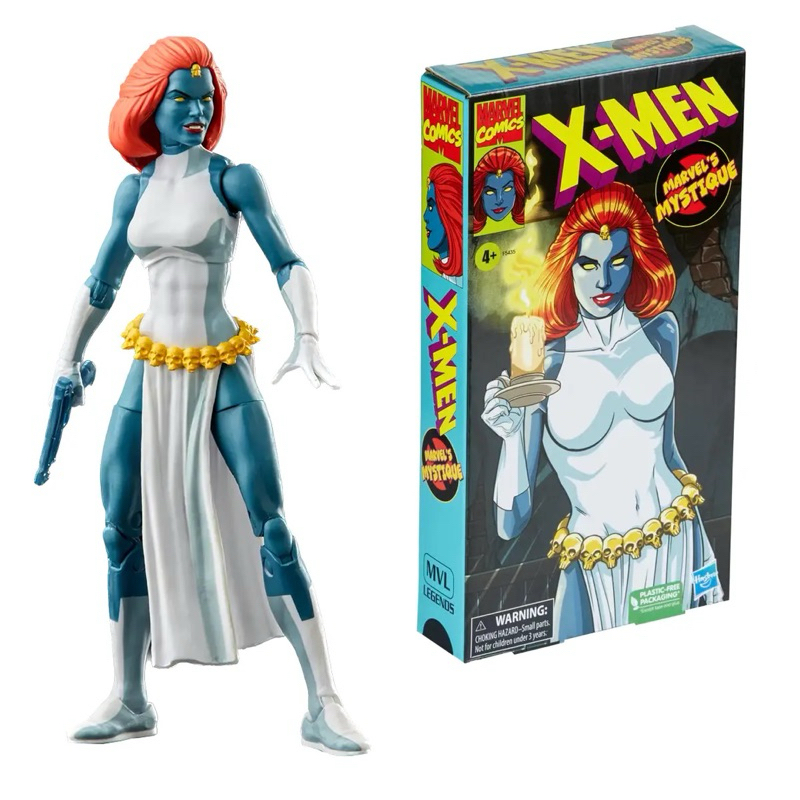 Marvel Legends MYSTIQUE XMEN Comic Animated Hasbro Action Figure Toys ...