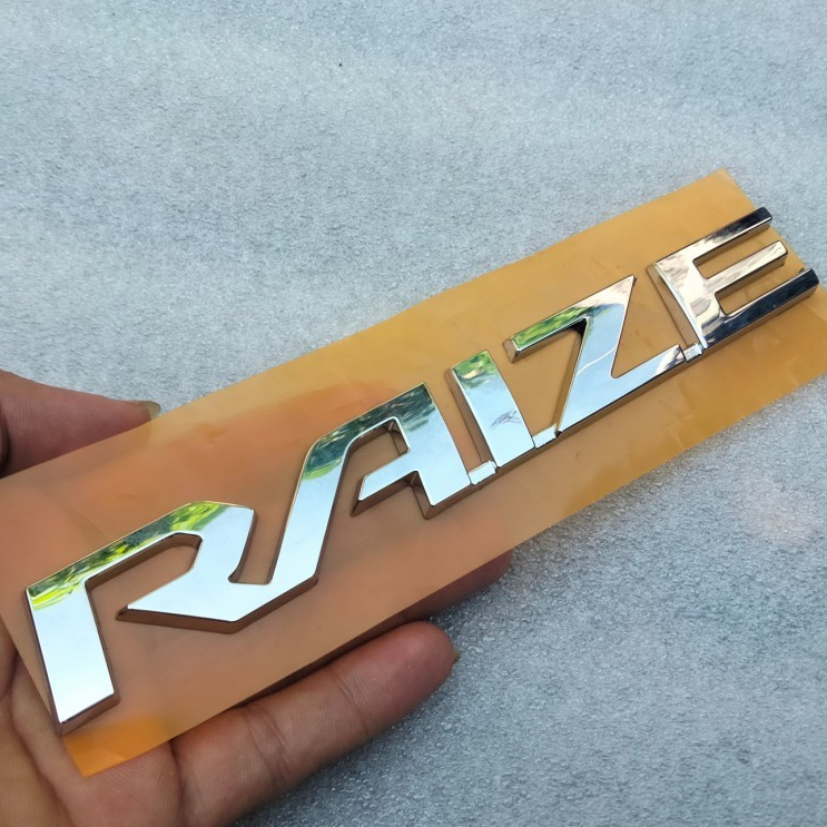 Original RAIZE Luggage Writing EMBLEM | Shopee Malaysia