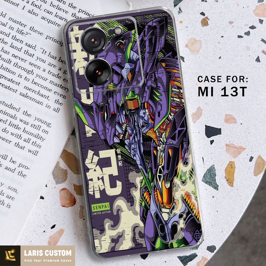 Case Mi 13T 13C 2023 Laris Custom [GUNDAM] Casing Bening Hp Aesthetic ...