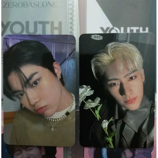 Zerobaseone ZB1 Photocard Official Gunwook Ricky | Shopee Malaysia