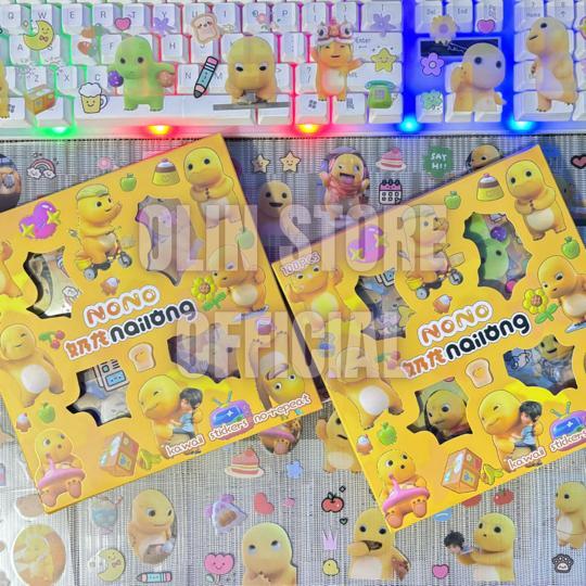 Sticker Nono Nailong Dino Yellow Momo Sticker Cute Viral Aesthetic ...