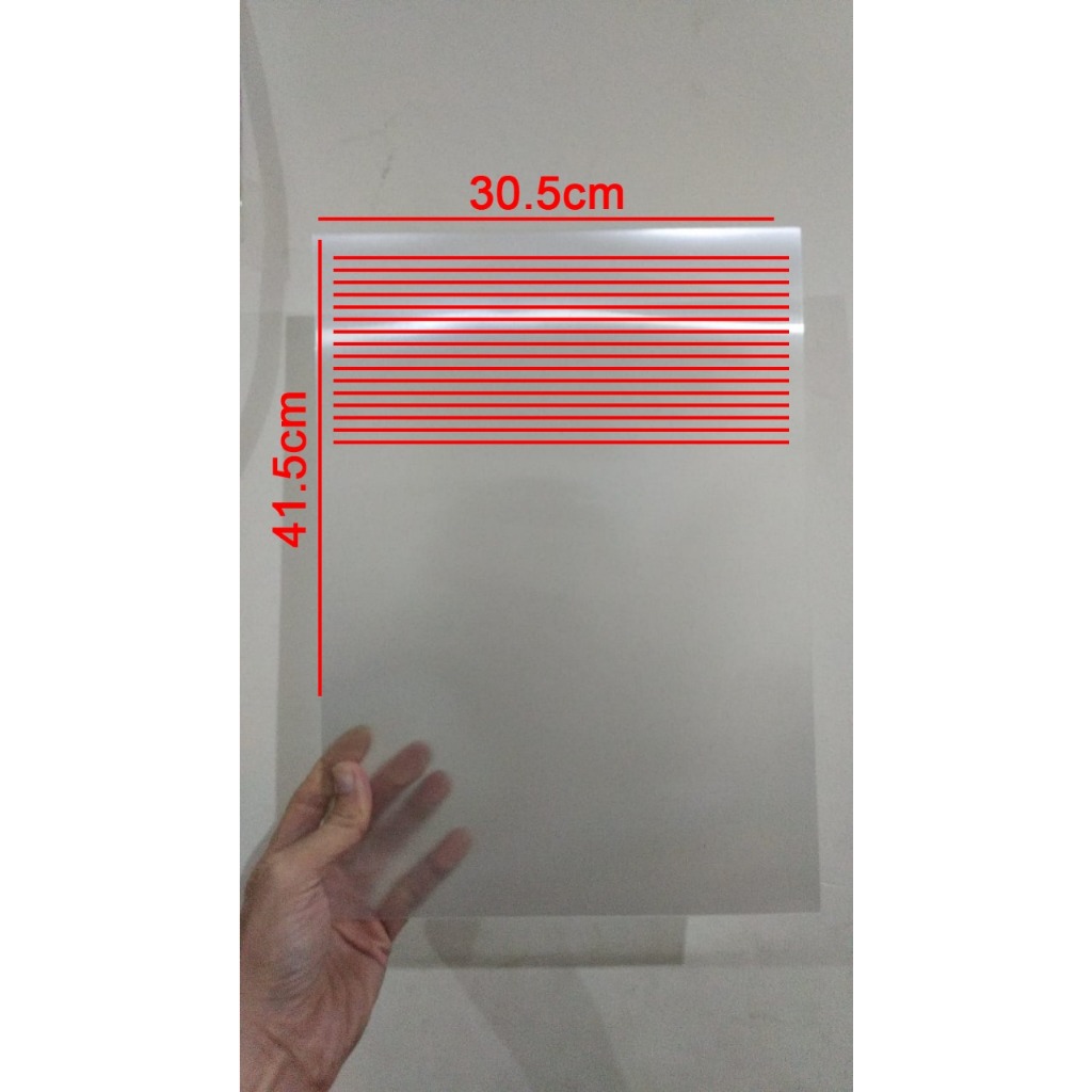 Lenticular Lens Sheets 50 LPI Mika For 3d Picture Flip Flop | Shopee ...