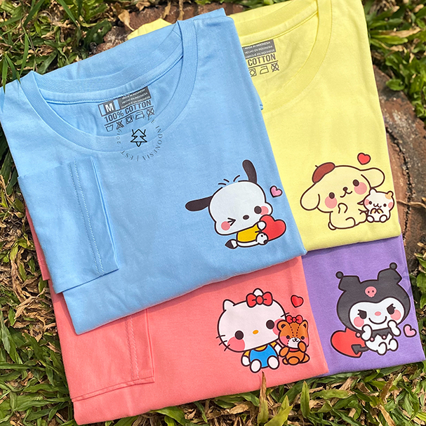 Katun Phenomenal Sanrio Hello Kitty Kuromi Style I Long Sleeve T Shirt