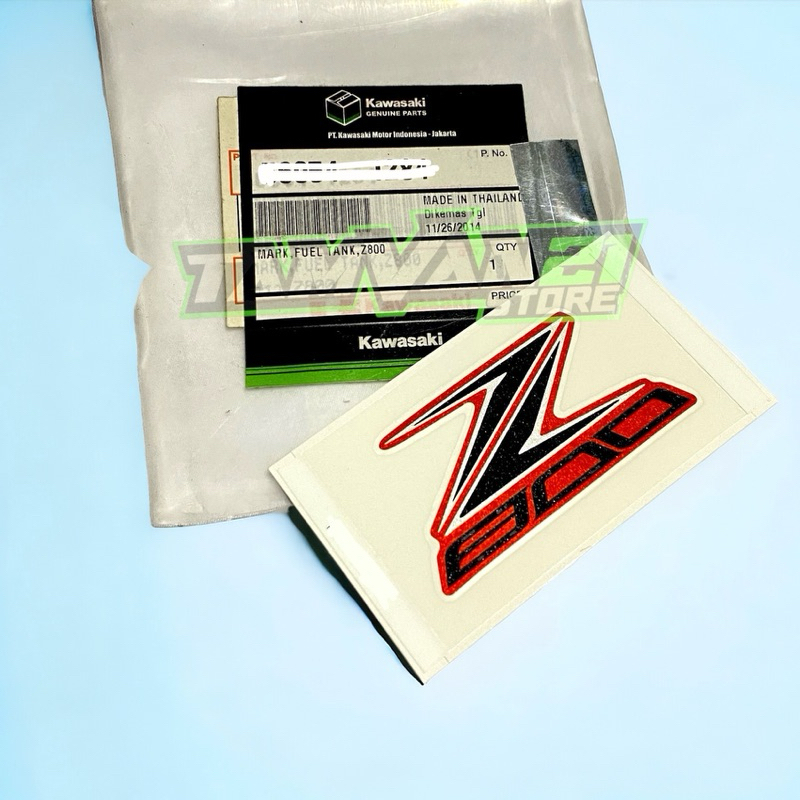 Original KAWASAKI Z800 Z800 Tank Sticker LOGO EMBLEM | Shopee Malaysia