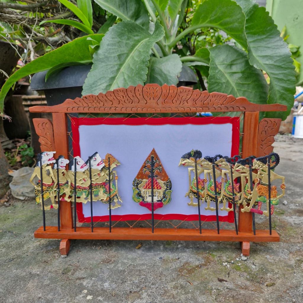 Miniature Batik Motif Shadow Puppet Performance | Shopee Malaysia