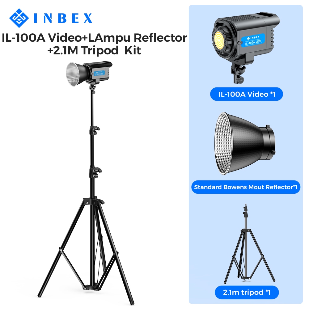 Inbex IL-100A Lighting Photography Lamp Photo Studio Softbox Lighting ...