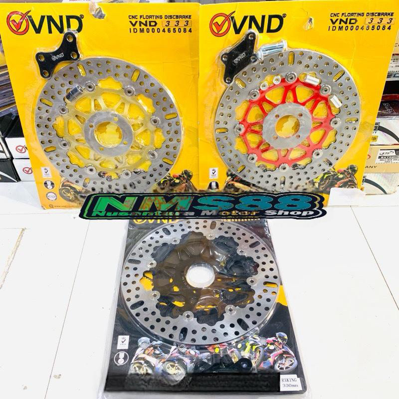 FRONT DISC PLATE VND 333 300MM RX KING CNC FLOATING BRAKE DISK ...