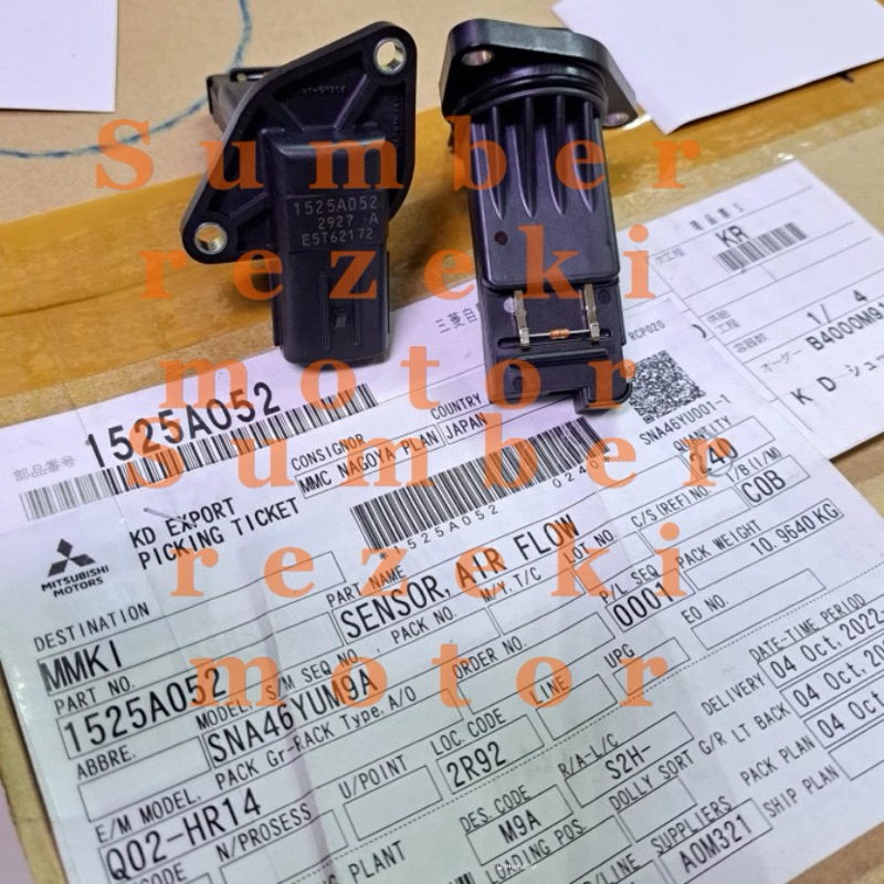 Mitsubishi xpander new xpander cross air flow meter air flow Sensor ...