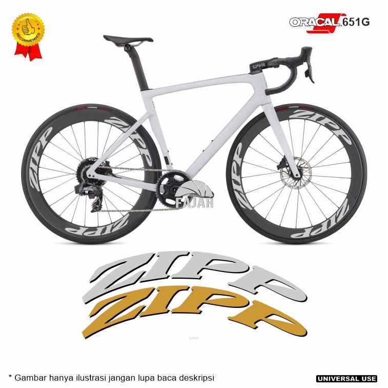 Zipp Cutting Rim/Rim 700/RB/Fixie Special Silver/Gold | Shopee Malaysia