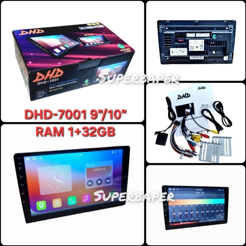 10 Inch Android Head Unit DHD-7001 | Shopee Malaysia