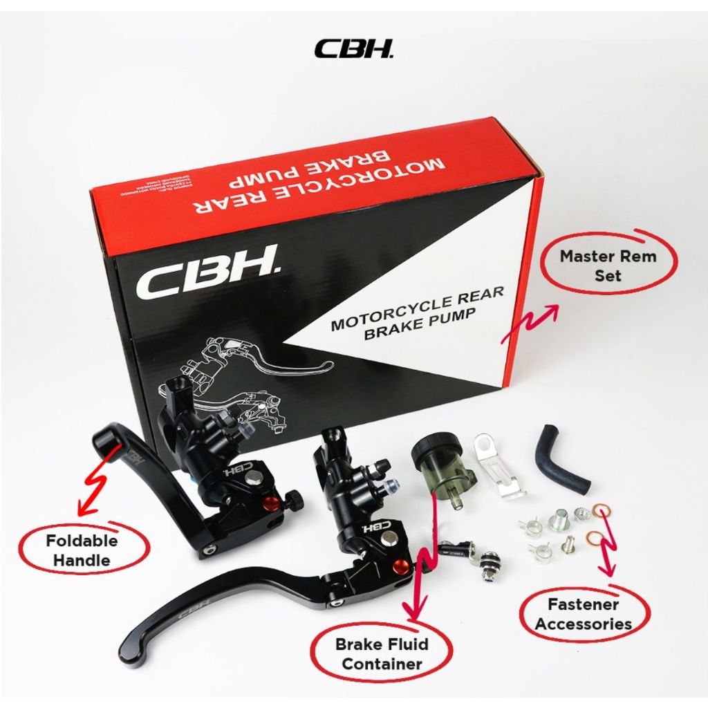 Radial Brake Master Two Tube Complete set nmax xmax pcx adv vario 160 ...