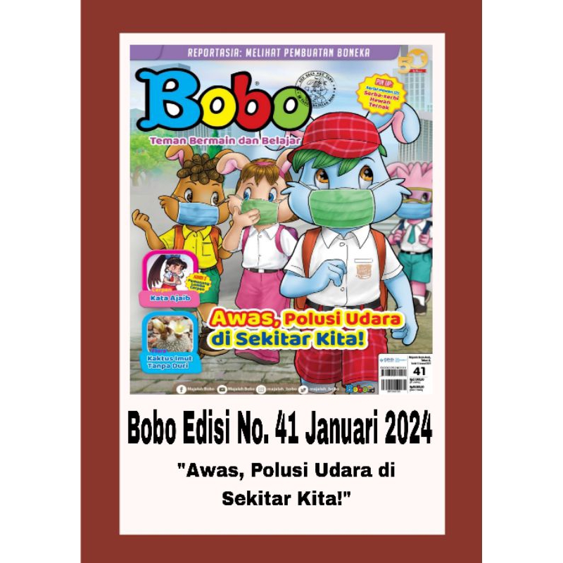 Bobo Magazine Edition No. January 41st 2024 | Shopee Malaysia