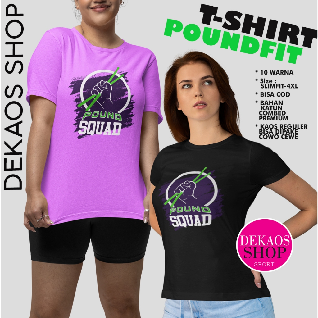 Poundfit CLOTHES / POUNDFIT T-SHIRTS / POUND FIT WOMEN'S GYMNASTIC ...